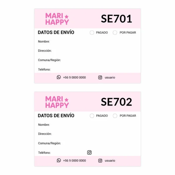 Stickers de envío 10x7cm – marihappy